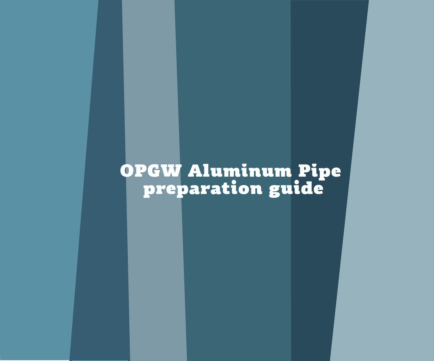 OPGW Termination Video Guide | Incab America LLC